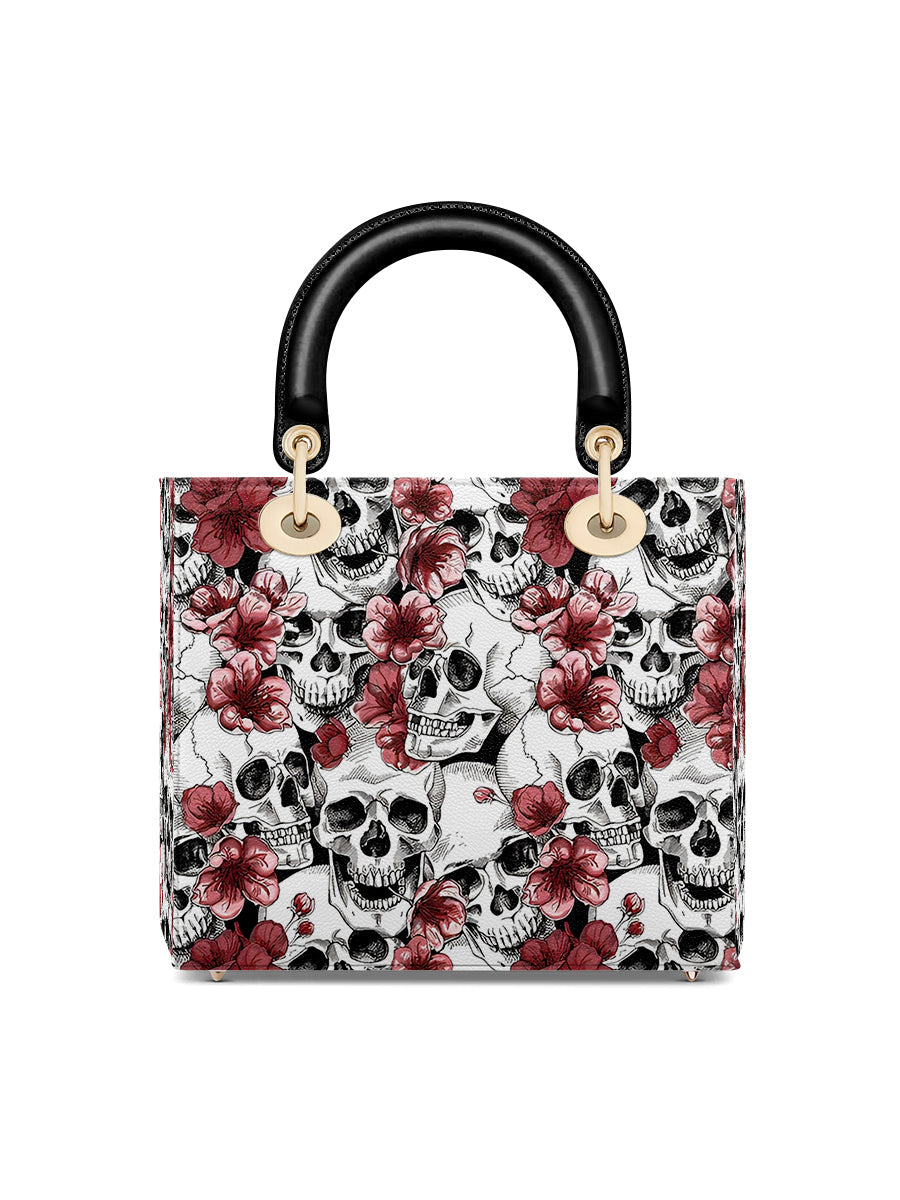 Gothistar Deathbloom Waltz Leather Bag